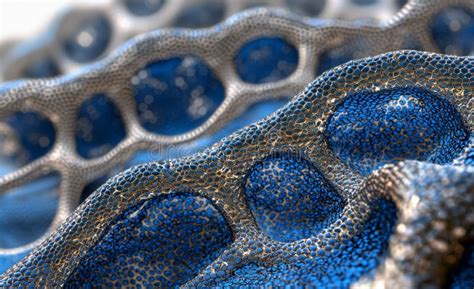 Simplified Molecular Model Research In Molecular Chemistry Illustrated