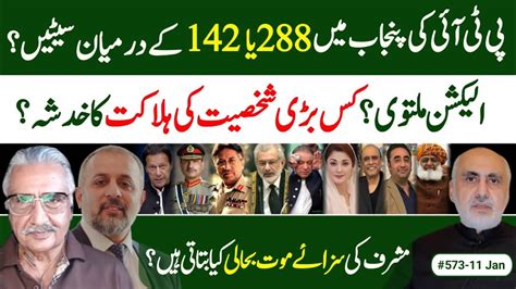 11 Jan Pti 288 To 142 Seats In Punjab Political Assassination To