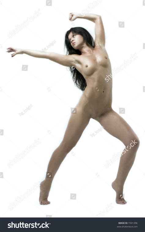Naked Lady Energy Pose Stock Photo Shutterstock