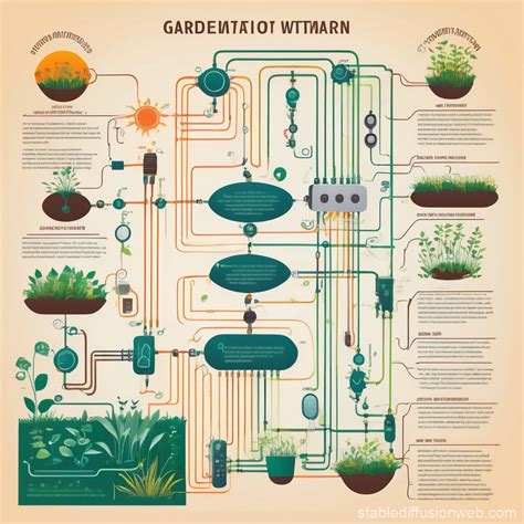 Eco Friendly Garden Automation Flowchart Stable Diffusion Online