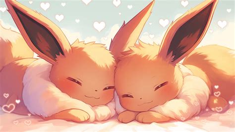 Cute Pokemon Wallpaper Eevee And Pikachu S