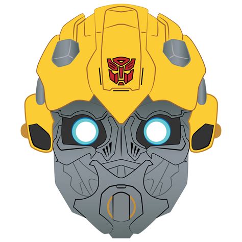 Bumblebee Mask Template Free Printable Papercraft Templates Mask
