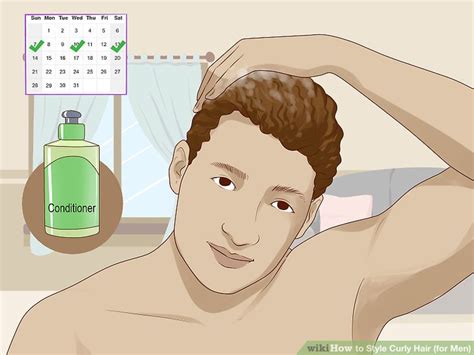 4 Ways To Style Curly Hair For Men WikiHow