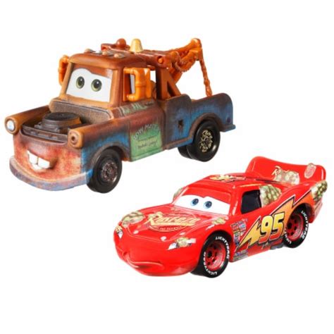 Disney Pixar Cars 3 Mater And Lightning Mcqueen 2 Pack 155 Scale Die