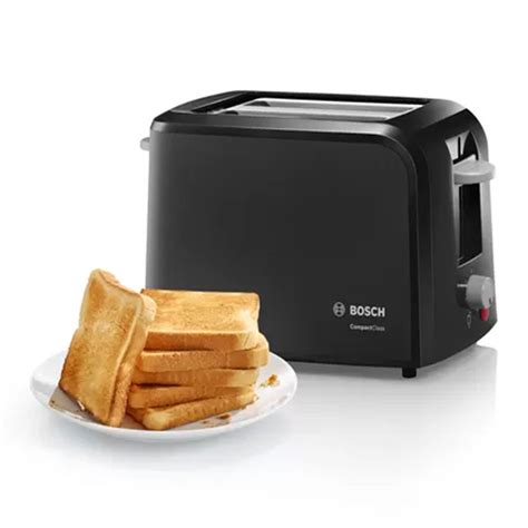 Toaster Bosch Compact Class Black Tat3a013 Coffee Friend