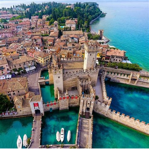 Unique Places To Visit Castello Scaligero Sirmione On Lake Garda