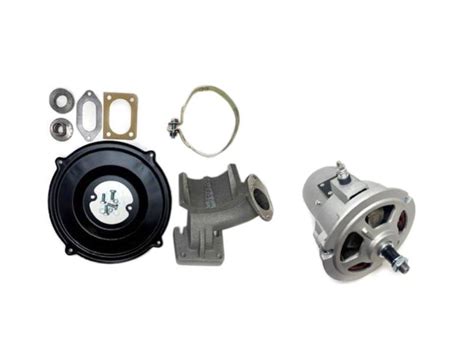 Conversion Kit 6v Dynamo To 12v With High Output 100 Amp Alternator Porsche 356b T6 356c