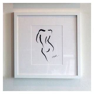 Modern Nude Series Modern New York By B Russell Art Houzz Uk