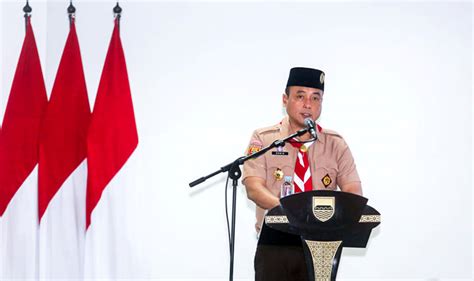 Bandung Scout Move On Erwin Minta Gerakan Pramuka Terus Konsisten