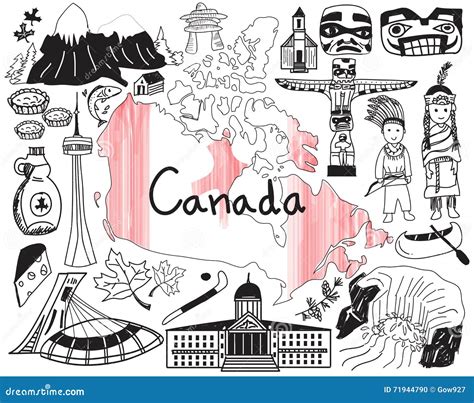 Travel Canada Traditional Objects Country Tourism Design National