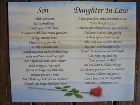 Son And Daughter In Law Quotes Quotesgram