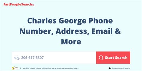 Charles George Phone Number Address Email And More