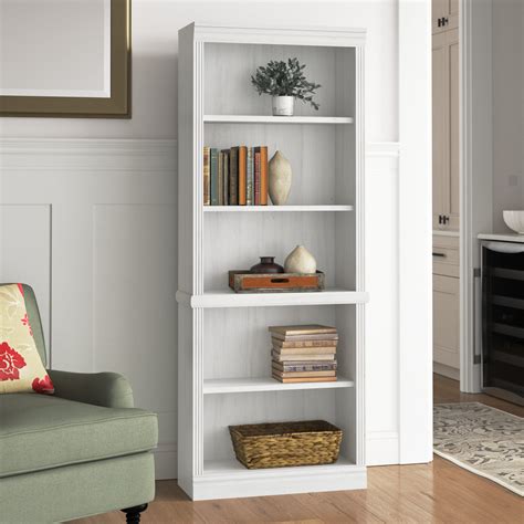 Lark Manor Anotidaishe 7126 H Standard Bookcase And Reviews Wayfair Canada