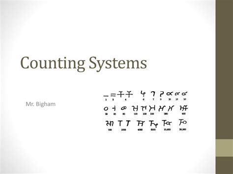 Ppt Counting Systems Powerpoint Presentation Free Download Id 3248680