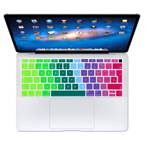 Protector Teclado Para Macbook Air 133´ 20182019 A1932 Arcoíris