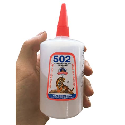 [nt] 1 Lọ Keo 502 Siêu Dính Dán Gỗ Tre Vải Giấy Nhựa Kính Lazada Vn