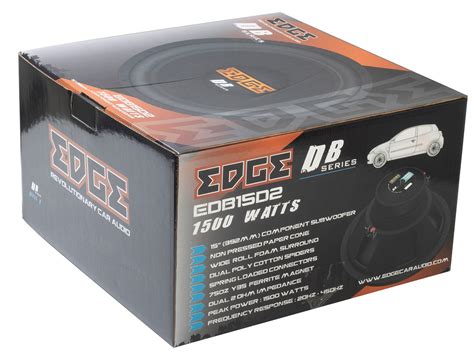 15 inch Car Subwoofer 1500 Watts | EDGE EDB15D2-E0 – Edge Car Audio