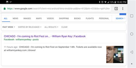 Only Leak I Could Find William Ryan Key Playing Then Touring With