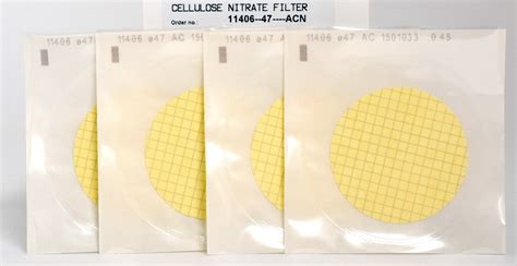 Cellulose Nitrate Membrane Filter 0 45µm 47mm 100 Dics