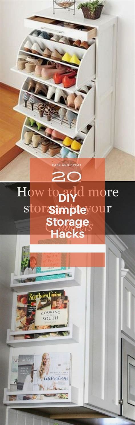Insanely Simple Storage Hacks You Have Never Thought Of Storage Hacks Storage Hacks Diy