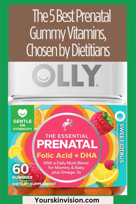 The 5 Best Prenatal Gummy Vitamins Chosen By Dietitians Yourskinvision