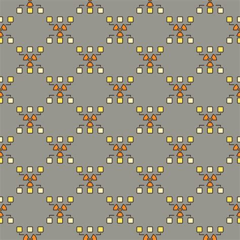 Radiation And Nuclear Energy Vector Colored Seamless Pattern 41485798