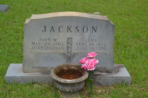 Lena Hudson Jackson 1872 1950 Homenaje De Find A Grave