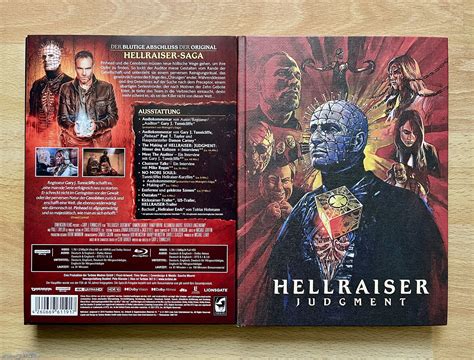 [review Unboxing] Hellraiser Judgment 2018 Limited Mediabook Cover A