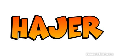 Hajer Logotipo Ferramenta De Design De Nome Grátis A Partir De Texto