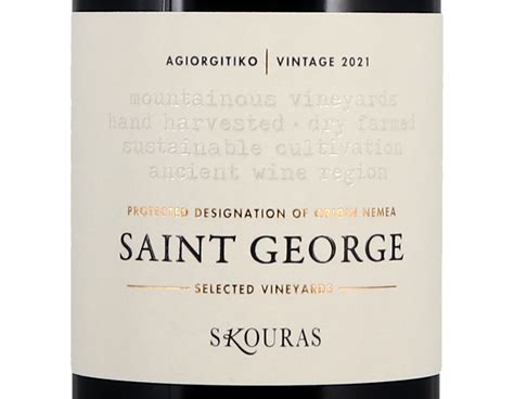 Saint George Nemea Agiorgitiko Skouras 2021
