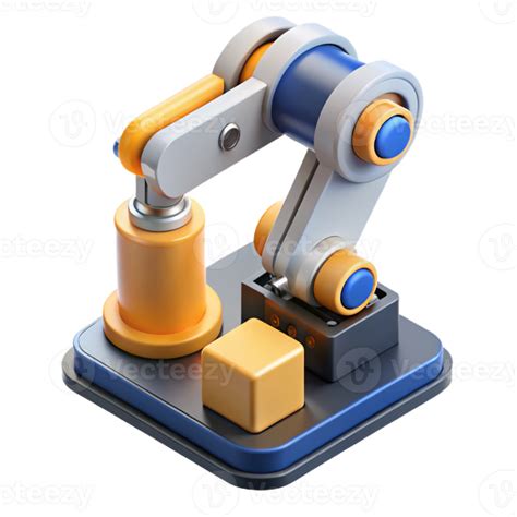 Vibrant Creative A Robotic Arm Assembling A Complex Microchip Studio