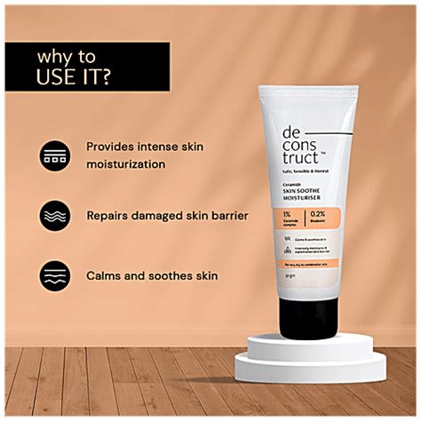 Buy Deconstruct Skin Soothe Moisturizer With Ceramide Repairs Damaged