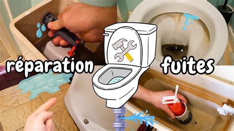Réparer Un Wc Qui Fuit Guide Complet Pas à Pas Pour Toutes Les Fuites De Toilettes Youtube