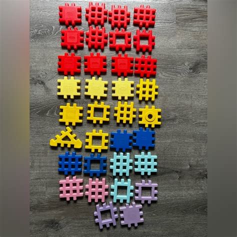 Toys Vintage Little Tikes Waffle Blocks Poshmark