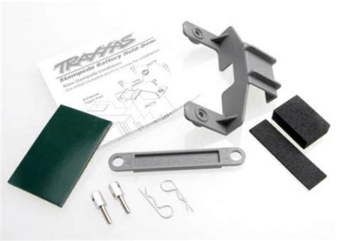 Traxxas Trx3627x Battery And Receiver Hold Down Set Grey