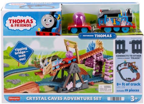 Set De Joaca Thomas Crystal Caves Adventure Cu Locomotiva Motorizata Thomas Celro