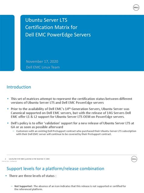 Ubuntu Lts Support Matrix Pdf Classes Of Computers Computer Architecture