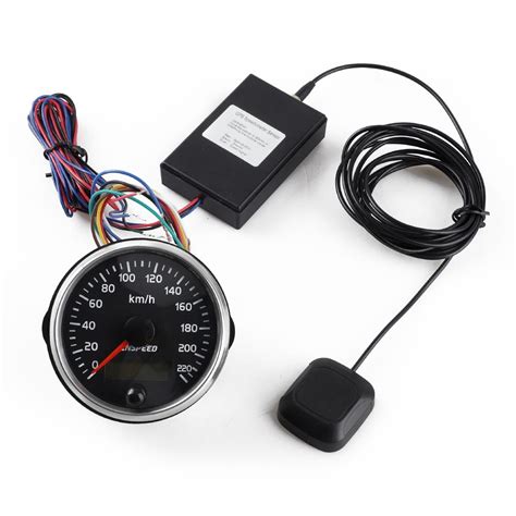 12 24v Car Odometer Speedometer Car Tachometer With Universal Gps Sensor Speedometer