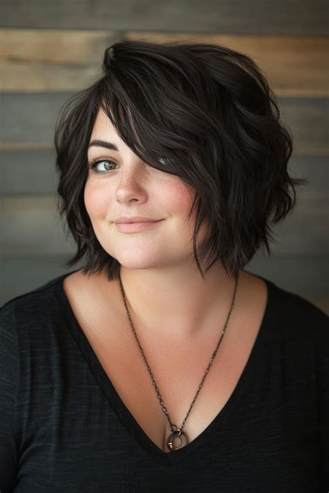 Plus Size Hairstyles Short Hair Styles For Round Faces Short Hair