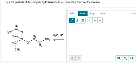 Solved Draw The Products Of The Complete Hydrolysis Of A Chegg