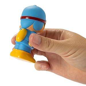 Bandai Pocoyo Water With Pocoyo Pack Of 3 Bath Figures