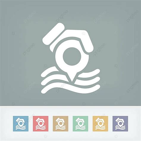 sea position pointer point place pointer vector point place pointer