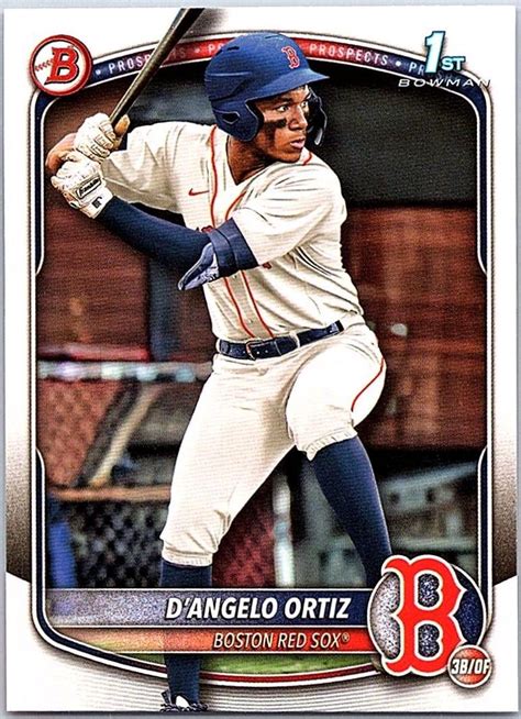 Dangelo Ortiz Bp 61 Prices 2025 Bowman Prospects Baseball Cards