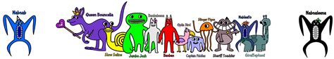 Garten Of Banban 6 Characters News Famliy By Enzoaisha On Deviantart