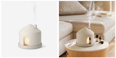 House Shaped Diffuser Brings Scent And Soft Lighting Into One