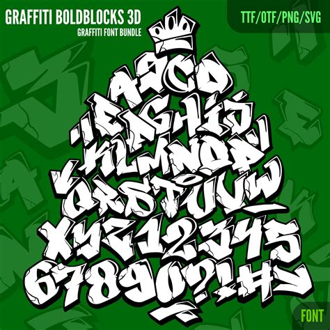 Graffiti Block Font