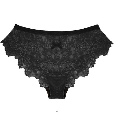 Lace Panty In Ebony Takkleberry