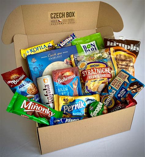 Czechbox Mix 15 Snacks Candies Chips Sticks And Drink Snacks