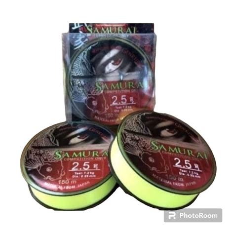 Jual Tali Pancing Samurai Shopee Indonesia
