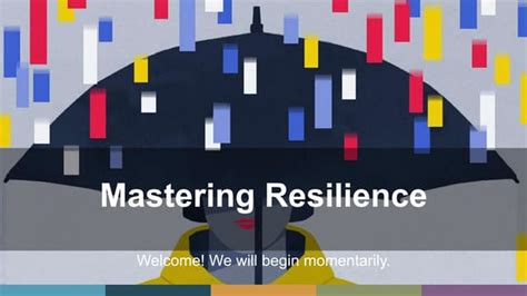 Mastering Resilience S1 Understanding Resiliencepptx